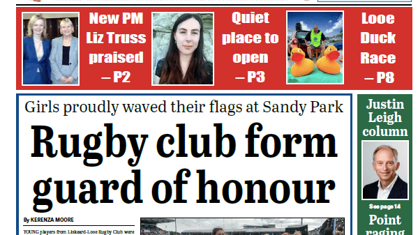 What’s in this week’s Cornish Times! | cornish-times.co.uk